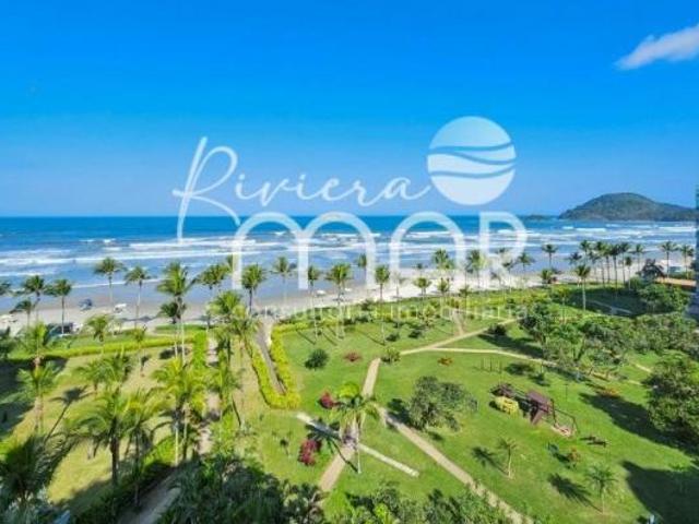 APARTAMENTO PÉ NA AREIA COM VISTA PARA O MAR, EM RIVIERA DE SÃO LOURENÇO