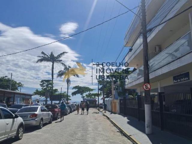 Apartamento pé na areia de 1 dormitório na praia das Toninhas em Ubatuba