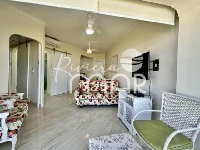 APARTAMENTO PÉ NA AREIA EM RIVIERA DE SÃO LOURENÇO, 2 SUÍTES, VISTA FRONTAL