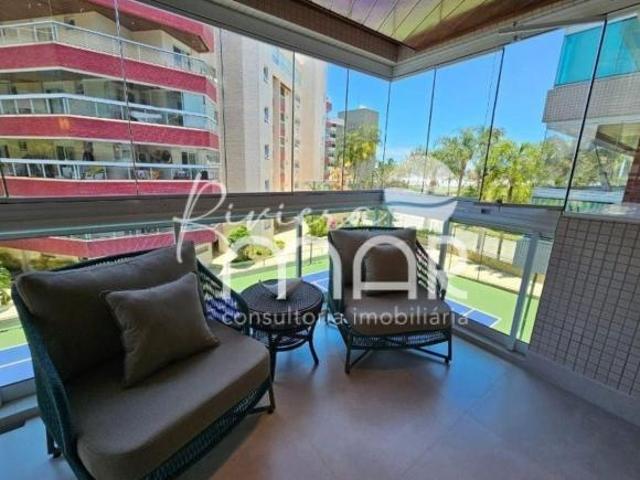 APARTAMENTO PÉ NA AREIA, MOBILIADO, 3 SUÍTES, EM RIVIERA DE SÃO LOURENÇO