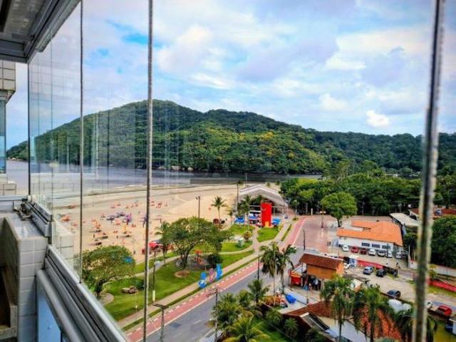 Apartamento Pé na Areia no Centro de Bertioga | 3 Dormitórios 1 suíte | 108 m² | Varanda Gourmet