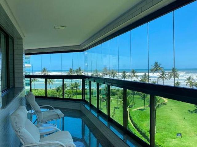 Apartamento pé na areia para venda em Riviera de São Lourenço