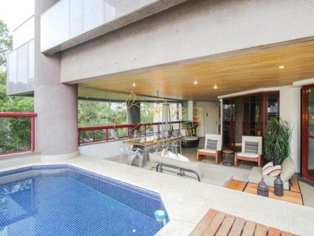 Apartamento Penthouse 500m² 04 suítes 05 vagas no Morumbi