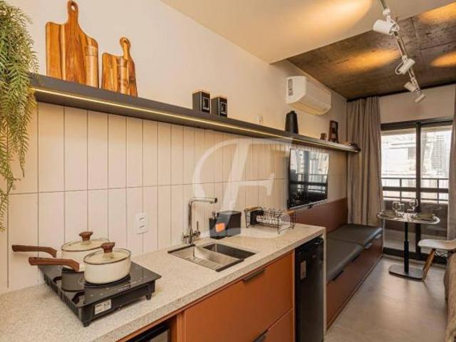 apartamento perdizes novo Studio totalmente mobiliado com 25m2 sem vaga vaga andar alto com varanda