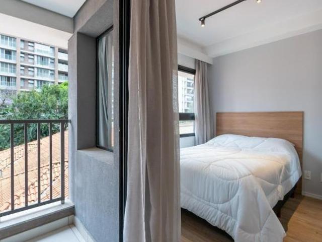 Apartamento Pinheiros 26M², 1 Dorm, Sacada, Coworking, Gerador, Academia, Churrasqueira