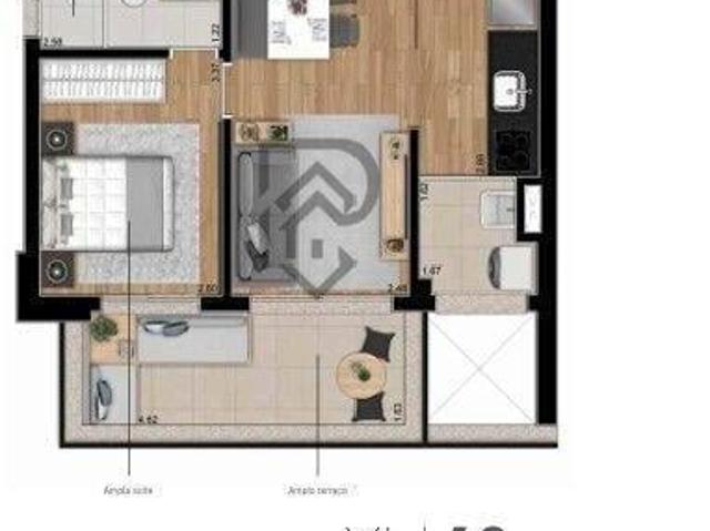 Apartamento Pinheiros, pronto para morar 1 vagas demarcadas andar alto