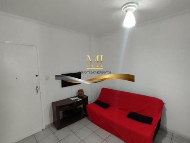 Apartamento Ponta da Praia, 2 quartos, sala, cozinha, banheiro e vaga coletiva, próximo a praia apen