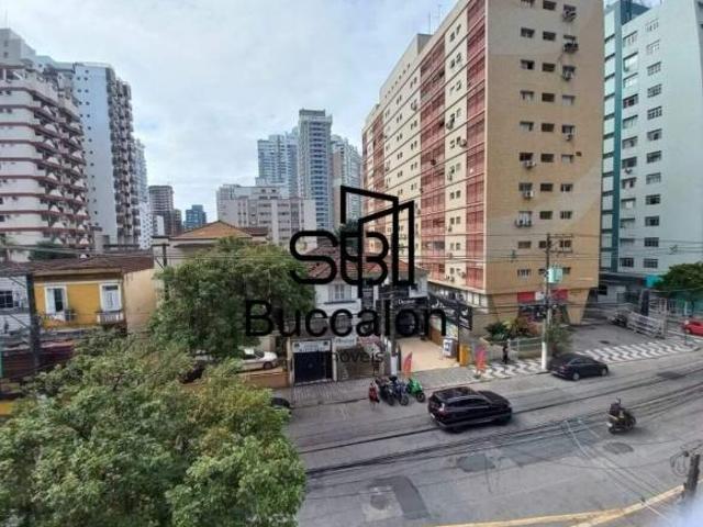 Apartamento Porteira Fechada no Gonzaga — Santos/SP | 98 m² • 1 Quadra da Praia • Totalmente Mobilia