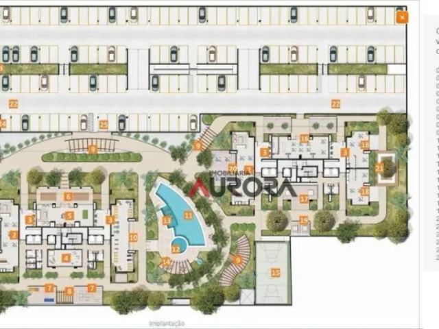 Apartamento Porteira Fechada no Torres do Horizonte com 70m² à venda por R$670.000,00
