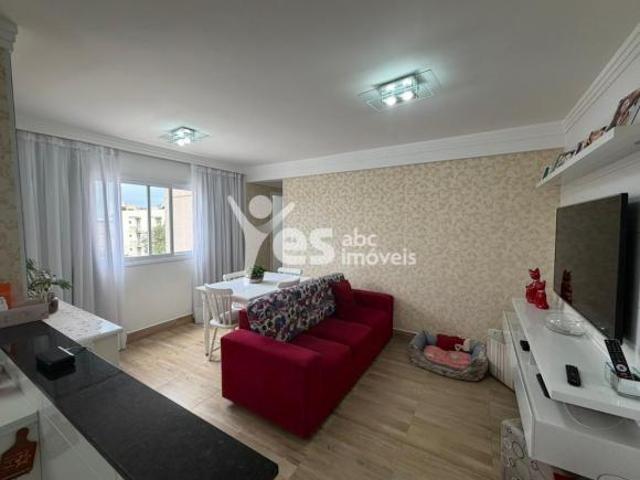 Apartamento Porteira Fechada com 58m2 à venda em Santo André Vila Valparaíso REF