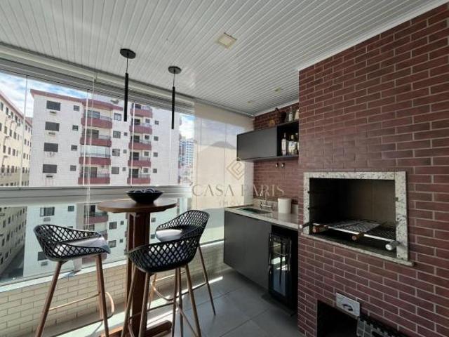 Apartamento PORTEIRA FECHADA com 2 dormitórios à venda, 77 m² por R$ 870.000 Canto do Forte Prai