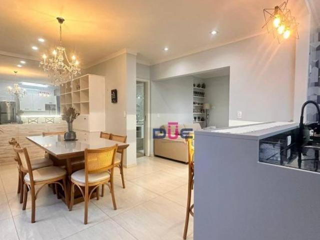 Apartamento porteira fechada com 2 dormitórios à venda, 85 m² por R$ 950.000 Aparecida Santos/S