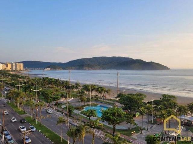 Apartamento porteira fechada com 2 dormitórios à venda, 85 m² por R$ 1.450.000 Aparecida Santos/