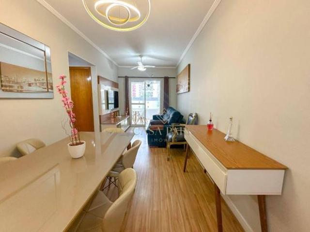 Apartamento PORTEIRA FECHADA com 2 dormitórios à venda, 89 m² por R$ 690.000 Canto do Forte Prai