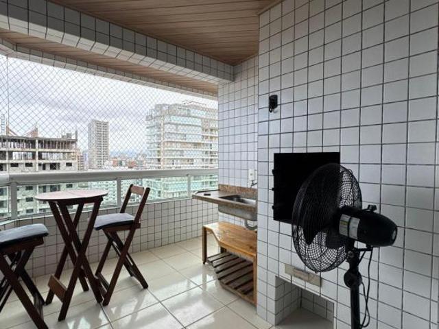 Apartamento Porteira Fechada com 2 Dormitórios e 101m² de Área Útil na Guilhermina, Praia Grande/SP