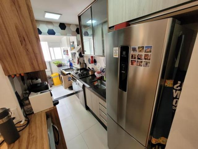 Apartamento porteira fechada com 2 quartos e varanda gourmet em São Caetano