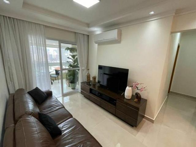 Apartamento à venda no Canto do Forte, Praia Grande SP | 2 suítes, varanda gourmet e 2 vagas