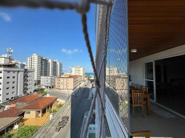 Apartamento PORTEIRA FECHADA com 3 dormitórios à venda, 142 m² por R$ 899.000 Vila Tupi Praia Gra