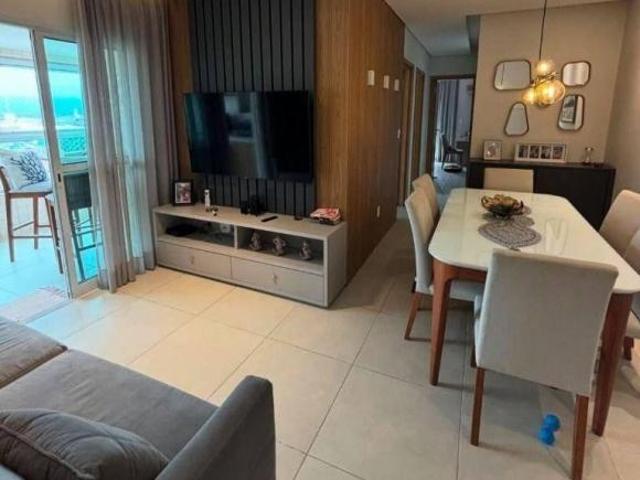 Apartamento PORTEIRA FECHADA com 3 Quartos na Ocian em Praia Grande/SP
