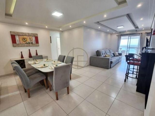 Apartamento Porteira Fechada com Sacada Gourmet Vista Mar e Lazer Completo
