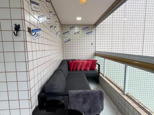 Apartamento Porteira Fechada com Suíte e Varanda Gourmet – 75m², Na Aviação Praia Grande/SP