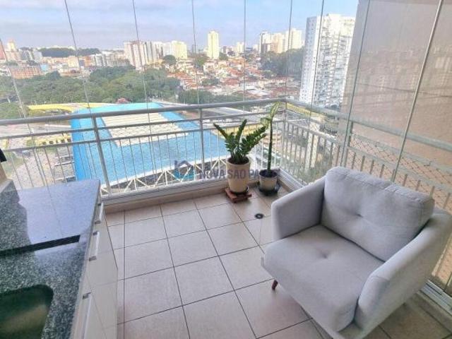 Apartamento Planejado, 2 Quartos, 15º Andar, Terraço Gourmet! Ao lado Metrô