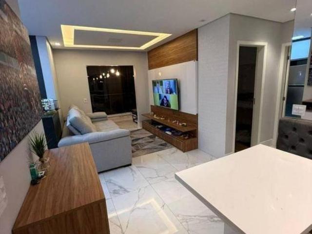 Apartamento planejado com 2 dormitórios à venda, 66 m² por R$ 680.000 Condominio Flex Jundiai J