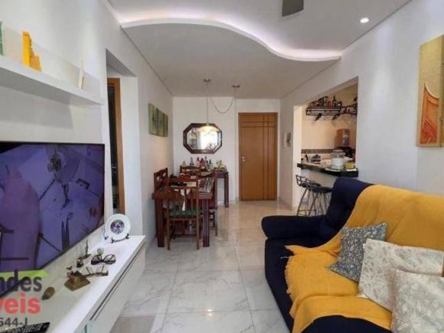 Apartamento planejado com 2 dormitórios à venda, 86 m² por R$ 635.000 Caiçara Praia Grande SP