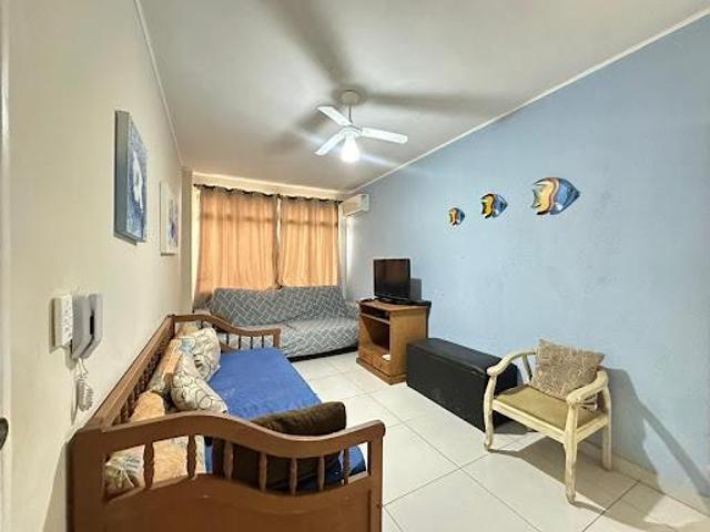 Apartamento próximo à praia 1 dormitórios — Jardim Asturias — Guarujá