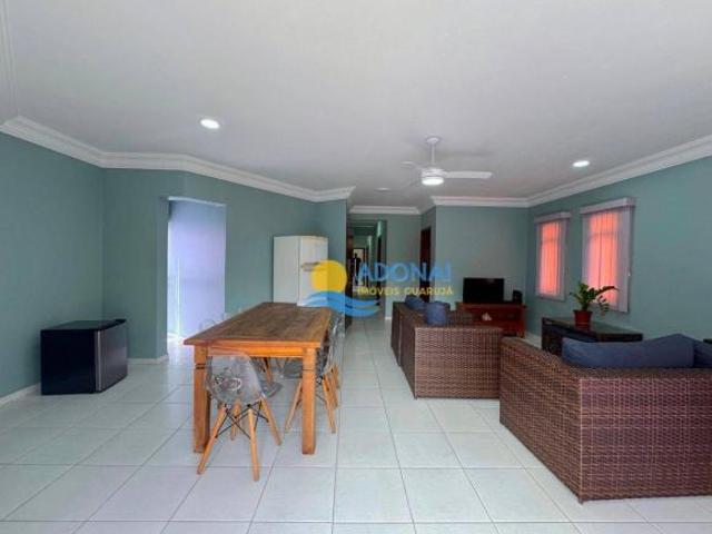 Apartamento próximo à praia com lazer — Enseada — Guarujá