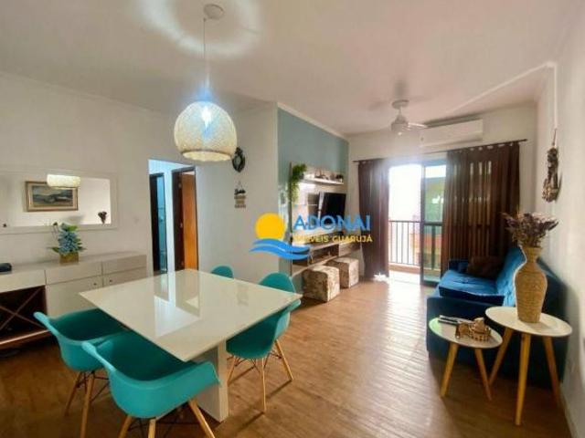 Apartamento próximo à praia com sacada — Jardim Asturias — Guarujá