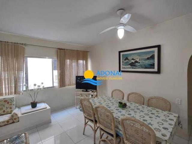 Apartamento próximo à praia com varanda gourmet — Enseada — Guarujá