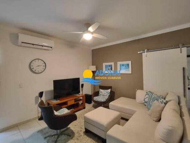 Apartamento próximo à praia com varanda gourmet — Enseada — Guarujá