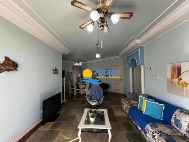 Apartamento próximo à praia com varanda gourmet — Enseada — Guarujá