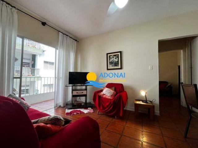 Apartamento próximo à praia com varanda gourmet — Enseada — Guarujá