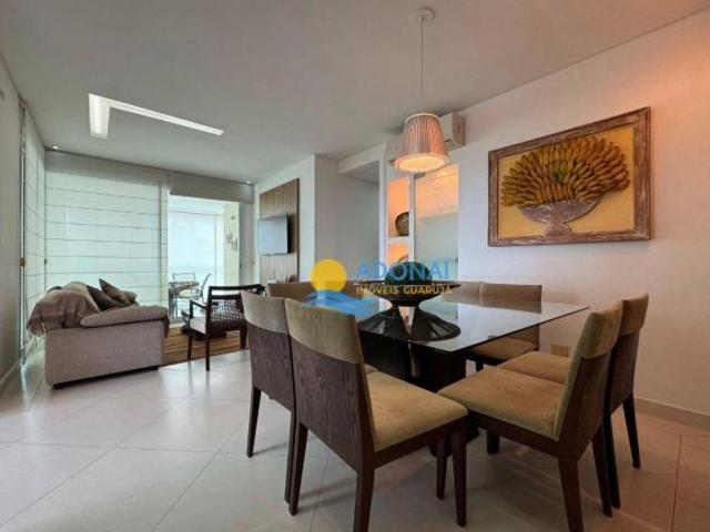 Apartamento próximo à praia com varanda gourmet — Enseada — Guarujá