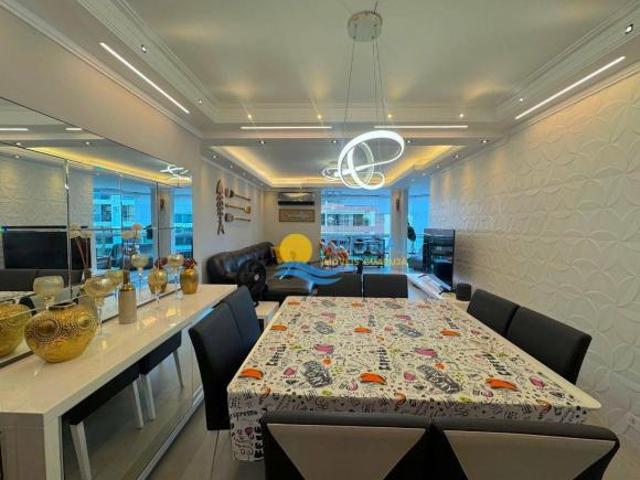 Apartamento próximo à praia com varanda gourmet — Enseada — Guarujá