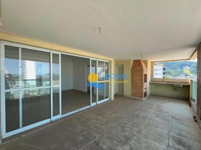 Apartamento próximo à praia com varanda gourmet — Enseada — Guarujá