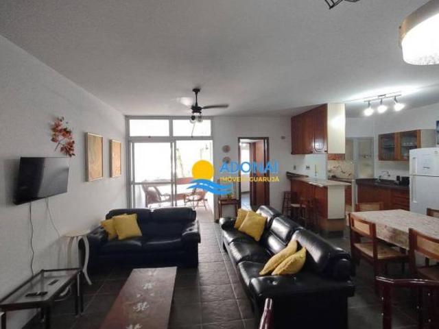 Apartamento próximo à praia com varanda gourmet — Enseada — Guarujá