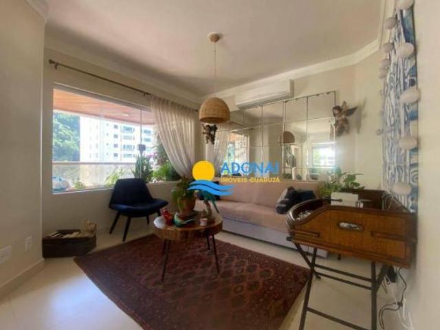 Apartamento próximo à praia com varanda gourmet — Pitangueiras — Guarujá