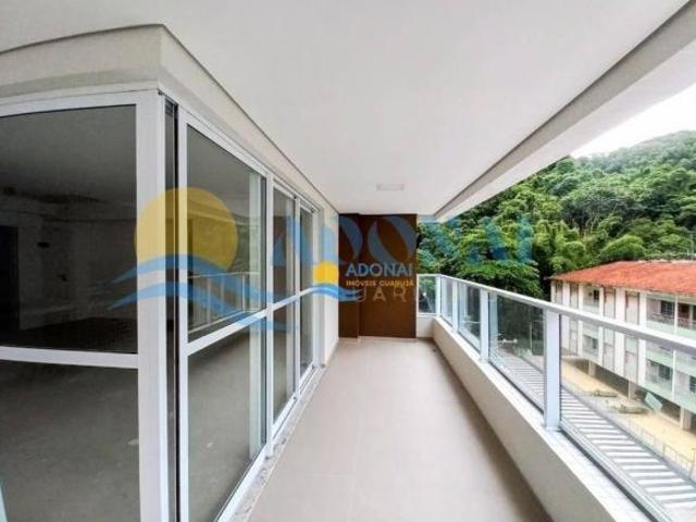 Apartamento próximo à praia com varanda gourmet — Pitangueiras — Guarujá