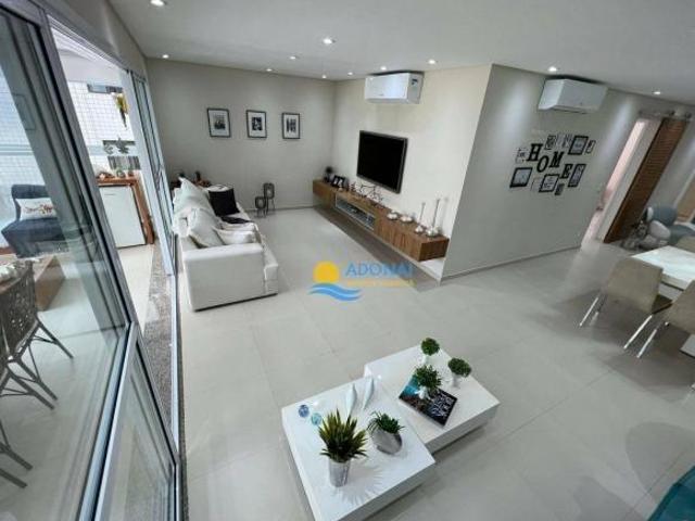 Apartamento próximo à praia com varanda gourmet — Pitangueiras — Guarujá