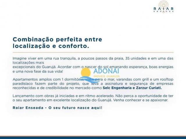 Apartamento próximo à praia com vista — Enseada — Guarujá