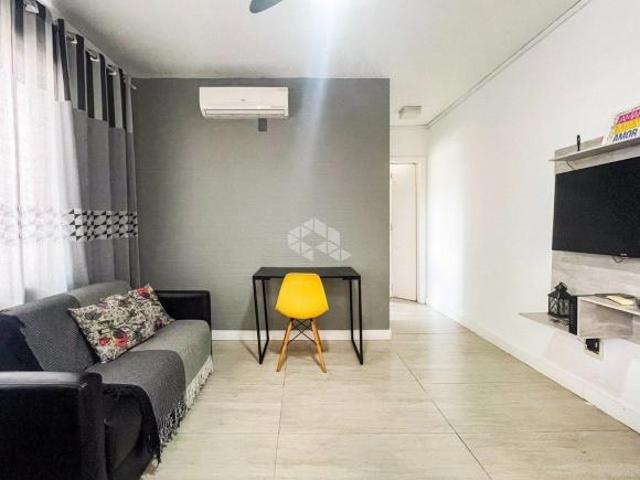 Apartamento próximo a PUC 1 dormitórios semi mobiliado