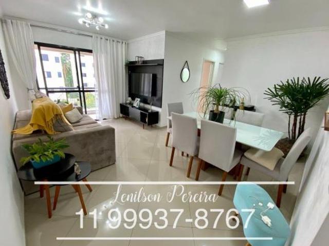 Apartamento Próximo ao Metrô Vila Sônia 77m² 3 quartos 2 Vagas. FL64