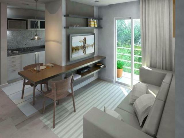 APARTAMENTO PRONTO 1 QUARTO 2 SACADAS