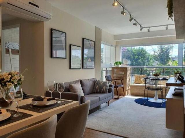 Apartamento pronto de 68 M² com 2 dormitórios e 1 suíte