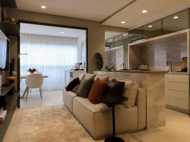 Apartamento pronto de 74 M² com 3 dormitórios e 2 vagas de garagem