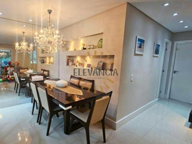 Apartamento pronto de 77 m² com 3 dormitórios e lazer completo no Butantã