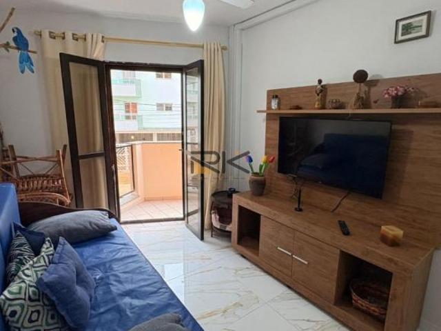 APARTAMENTO PRAIA GRANDE com 2 dormitórios sendo 1 suíte,1 vaga de garagem